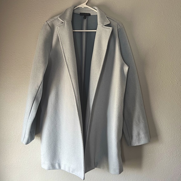 Banana Republic | Jackets & Coats | Banana Republic Top Coat Light Blue ...